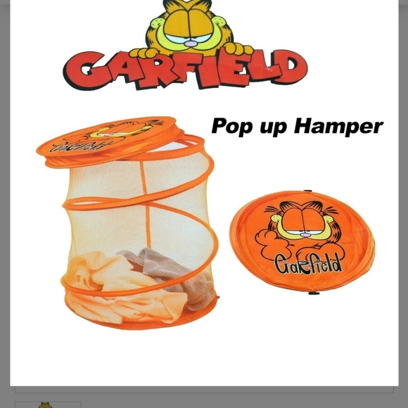 Garfield | Bath | Garfield Popup Laundry Hamper | Poshmark